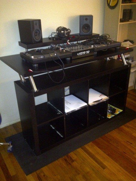 How To: Create a Professional DJ Booth from IKEA Parts. - DJ TechTools