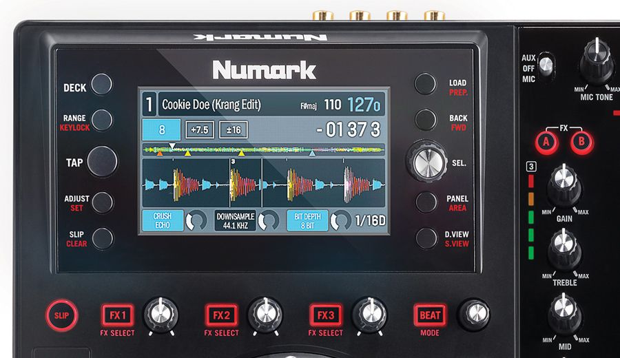 Numark NV DJ Controller: Full Color Screens Built In - DJ TechTools