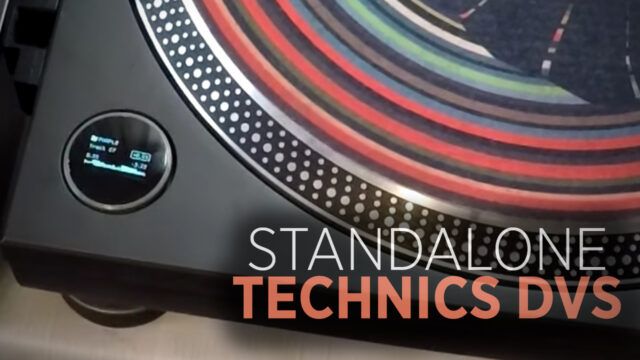Technics DVS Mod Update: Waveform Display In 45 Adapter Slot - DJ TechTools