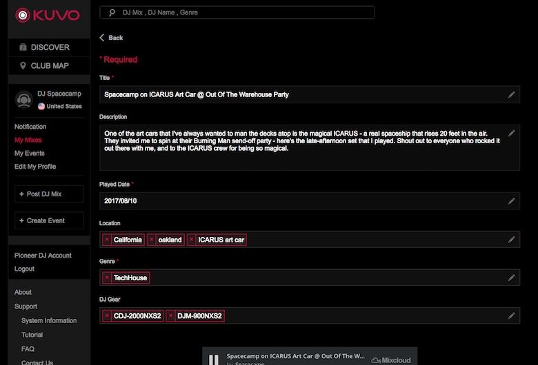 Hands On With KUVO 3.0: Pioneer DJ's Social Network for Dance Music ...