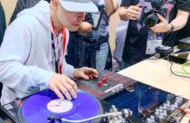 Custom SteamPunk CDJ's Look amazing at Tommorowland