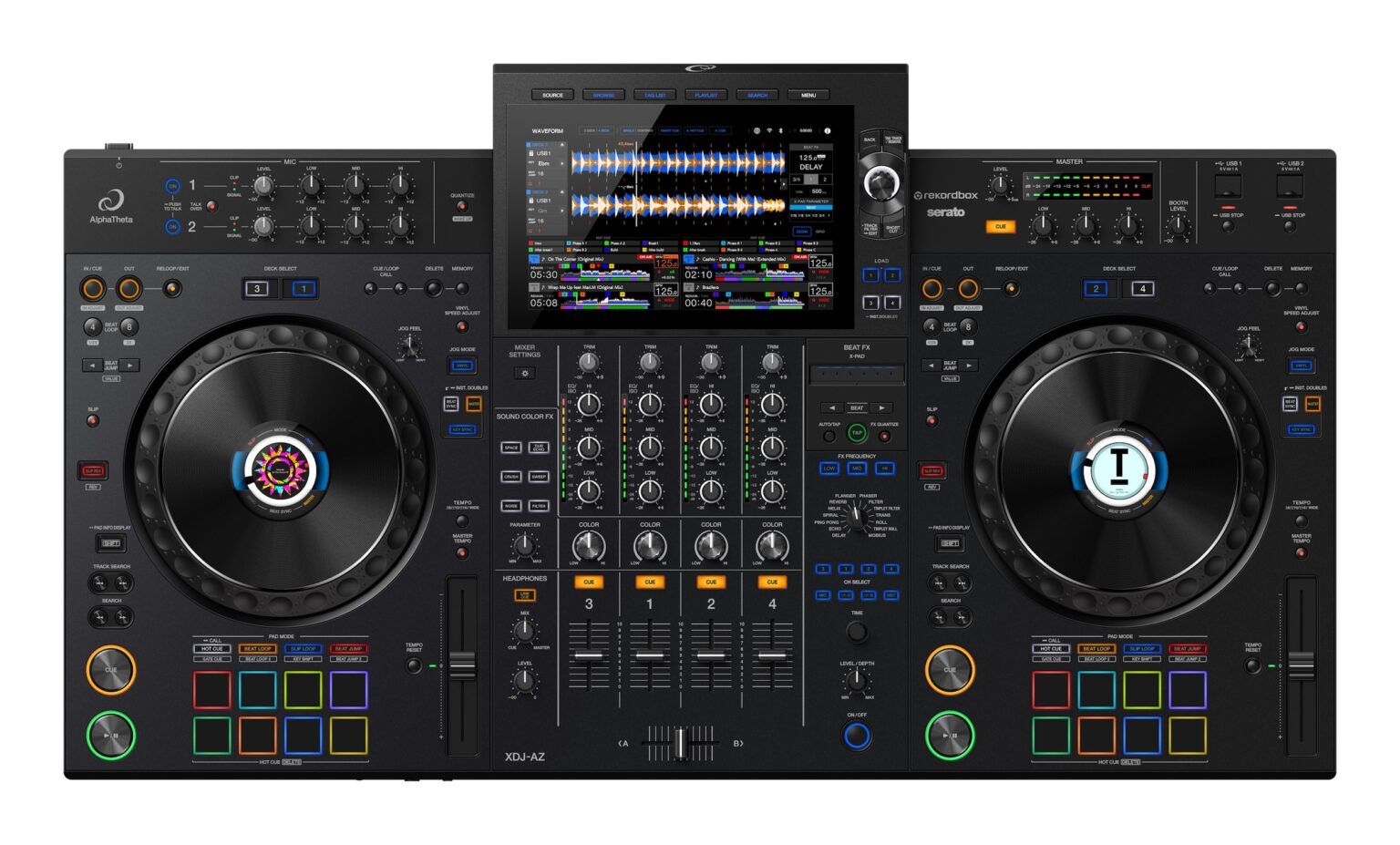 XDJ-AZ: first impressions of the four deck standalone (from an XDJ ...